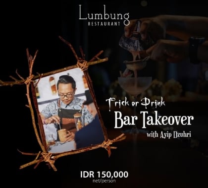 Trick or Drink Bar Takeover with Ayip Dzuhri by Desa Visesa ...