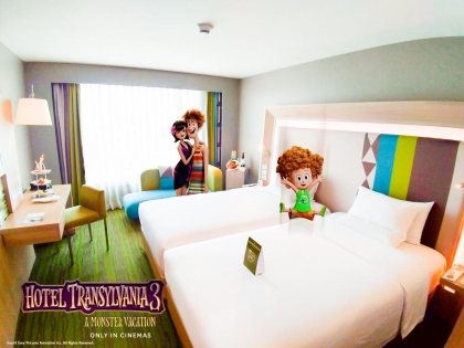 WIN Free Overnight Stay in a Hotel Transylvania 3 Themed Superior Room ...
